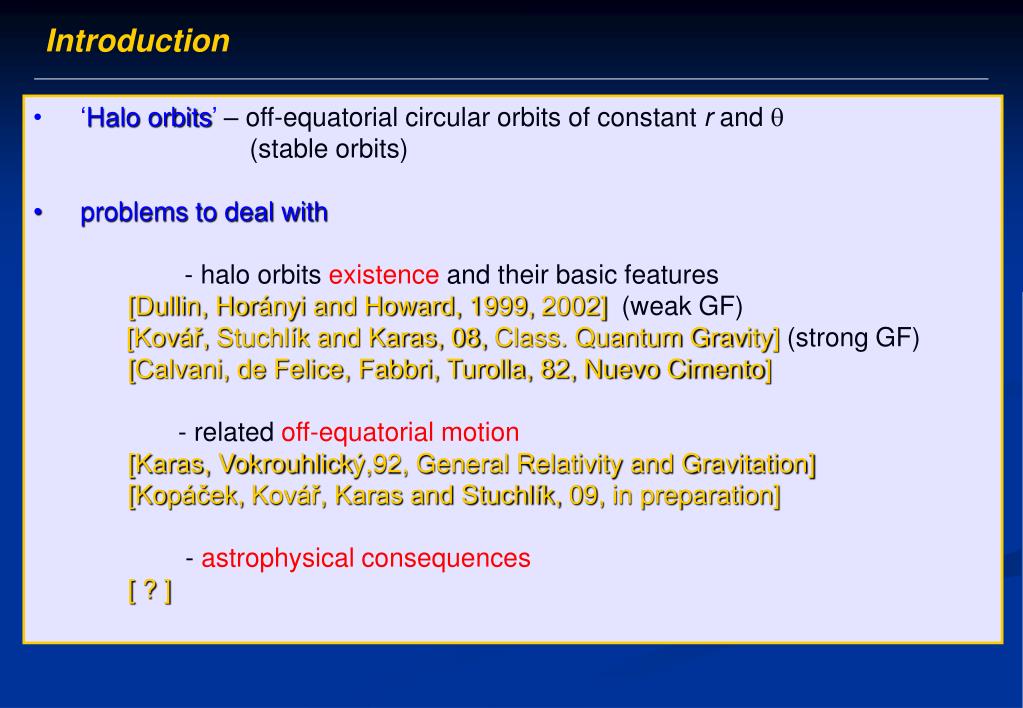 PPT - Jiří Kovář, Ondřej Kopáček, Vladimír Karas , Zdeněk Stuchlík ...