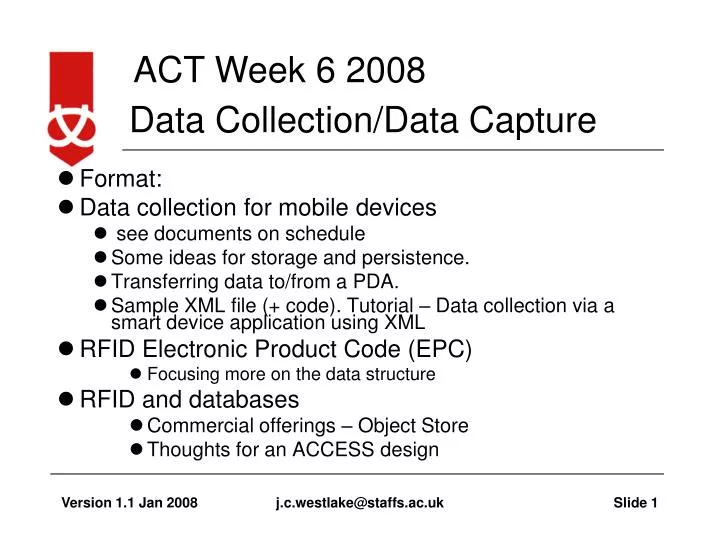 PPT - Data Collection/Data Capture PowerPoint Presentation, free ...
