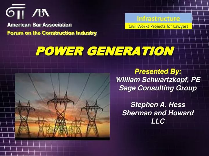 PPT - POWER GENERATION PowerPoint Presentation, free download - ID:5505189