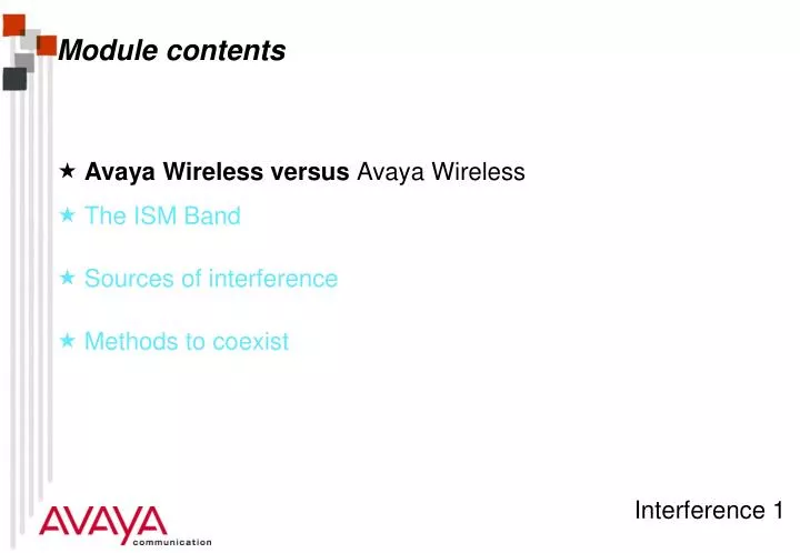 PPT - Module contents PowerPoint Presentation, free download - ID:5505571