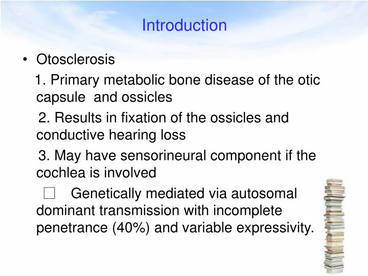 PPT - Otosclerosis PowerPoint Presentation - ID:5505894