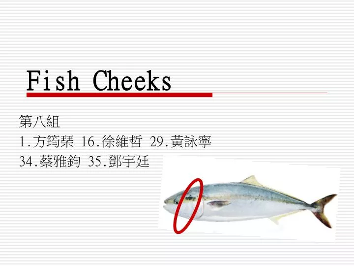 PPT - Fish Cheeks PowerPoint Presentation, free download - ID:5505981