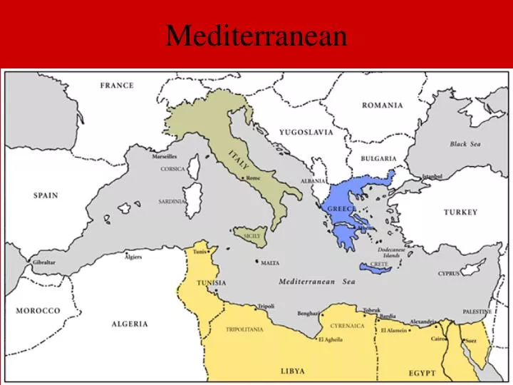 PPT - Mediterranean PowerPoint Presentation, free download - ID:5506188