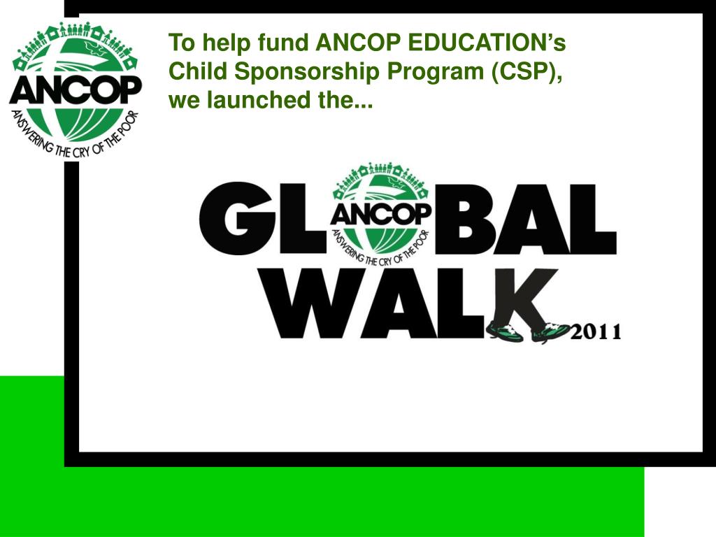 PPT - acronym for: AN swering the C ry O f the P oor” Registered as CFC ...