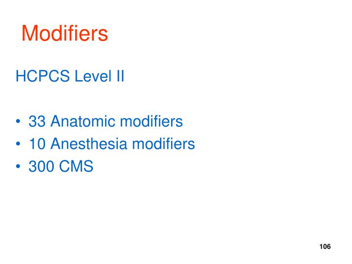 PPT - Coding with Modifiers PowerPoint Presentation - ID:5507654