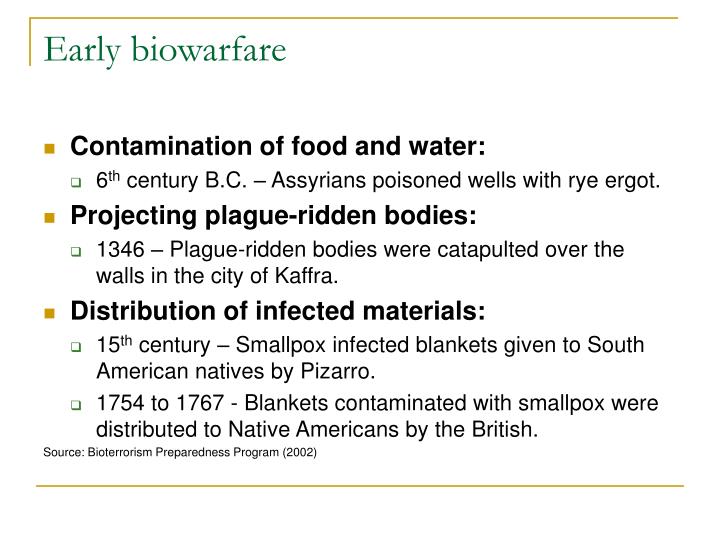 PPT - Bioweapons PowerPoint Presentation - ID:5507663