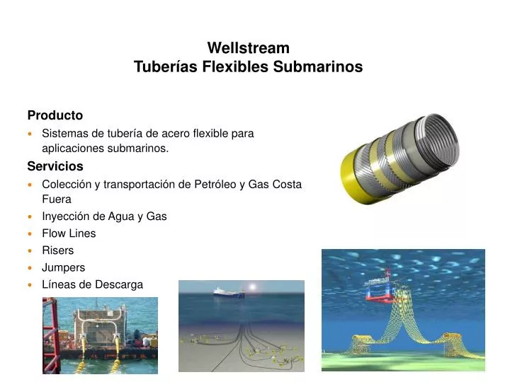 PPT - Wellstream Tuberías Flexibles Submarinos PowerPoint Presentation ...