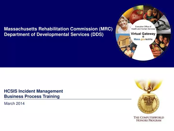 PPT - Massachusetts Rehabilitation Commission (MRC) Department of ...