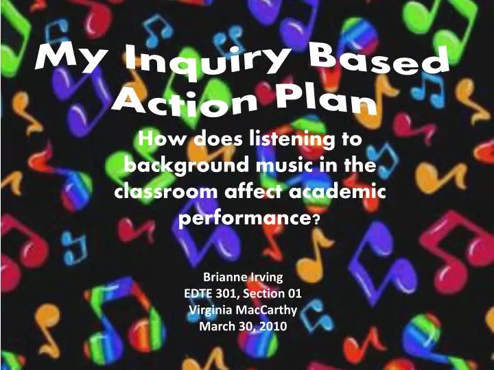 PPT - My Inquiry Based Action Plan PowerPoint Presentation, free ...