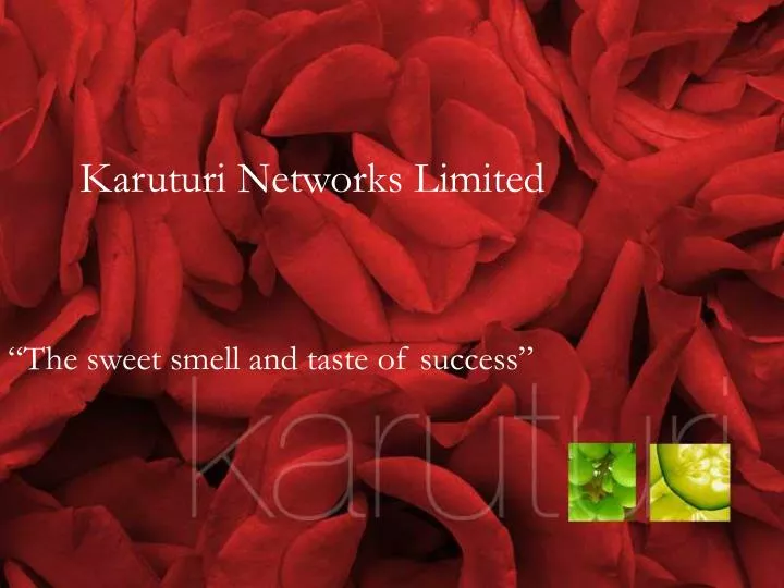 PPT - Karuturi Networks Limited PowerPoint Presentation, free download ...