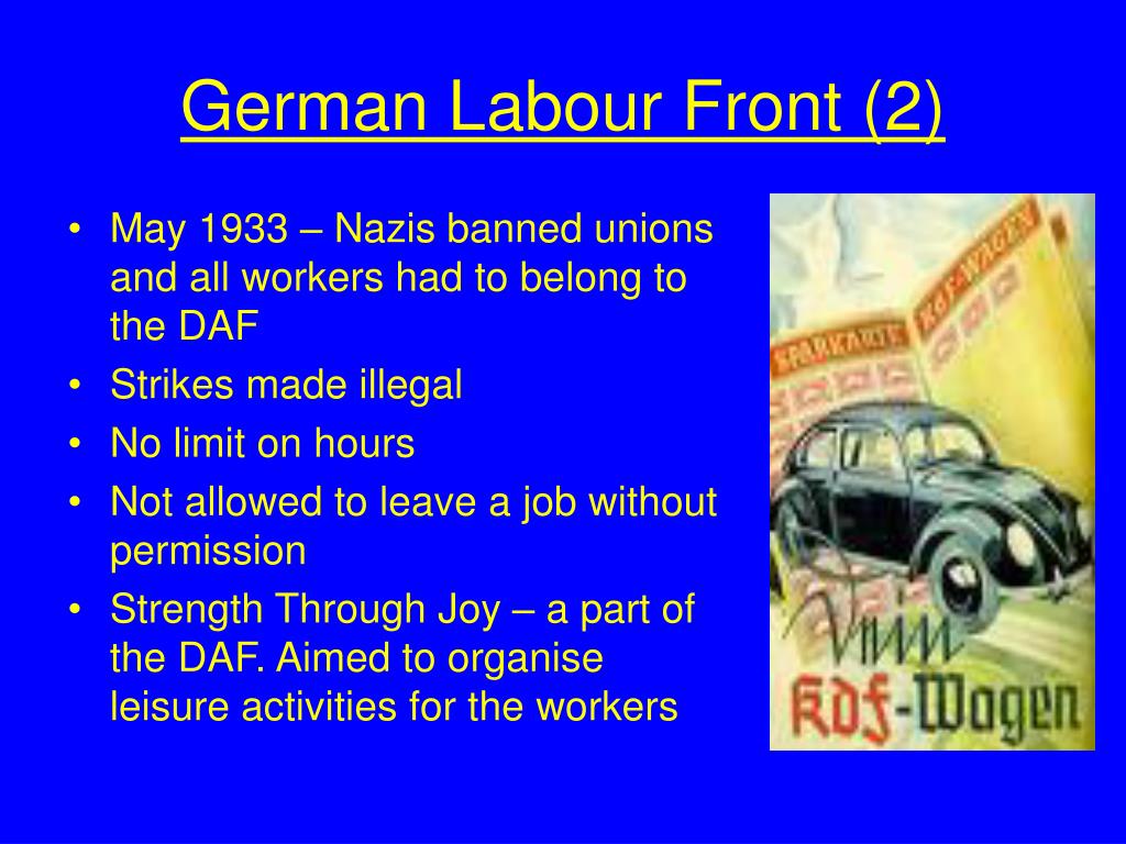 PPT - Society and Economy in Nazi Germany PowerPoint Presentation, free ...