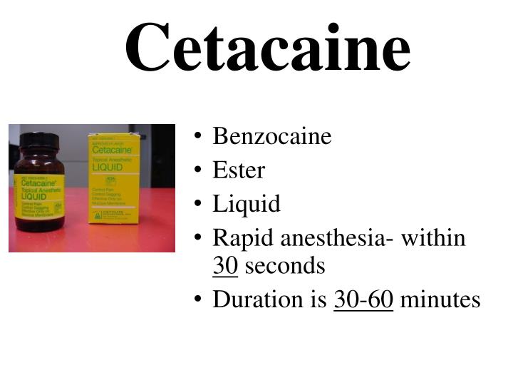 PPT - Topical Anesthetics PowerPoint Presentation - ID:5509013