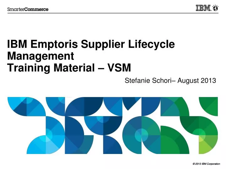 PPT - IBM Emptoris Supplier Lifecycle Management Training Material ...