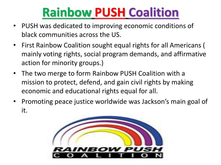 PPT - Jesse Jackson And The Rainbow Coalition PowerPoint Presentation ...