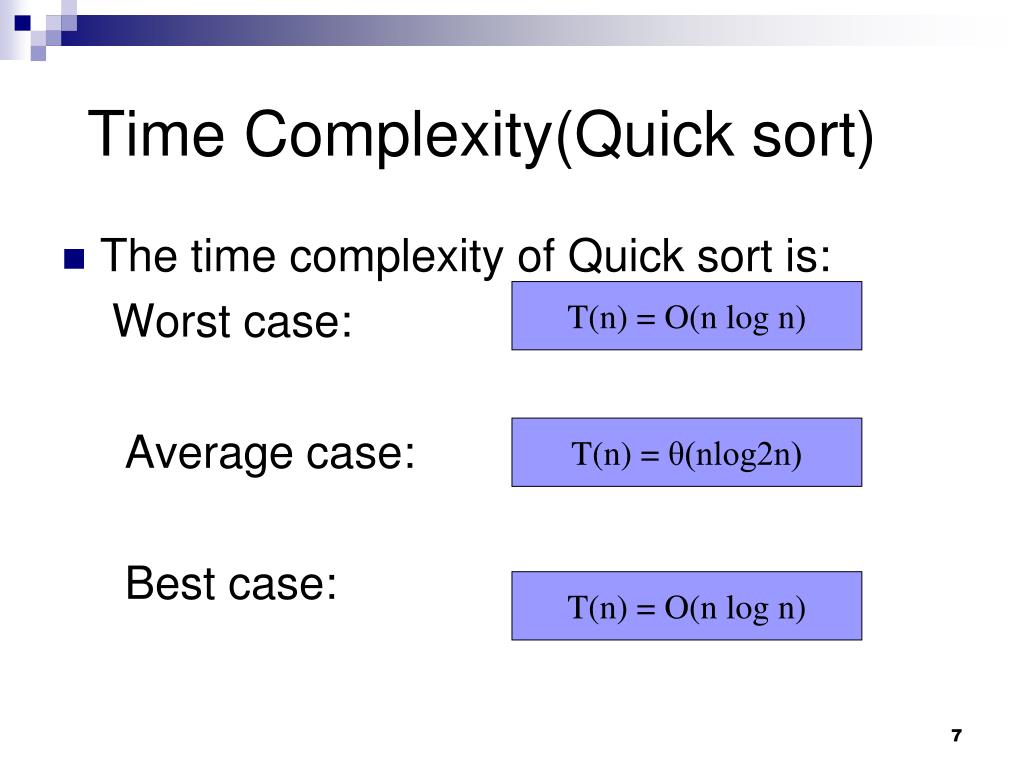 PPT Quick Sort And Merge Sort Technique PowerPoint Presentation Free 