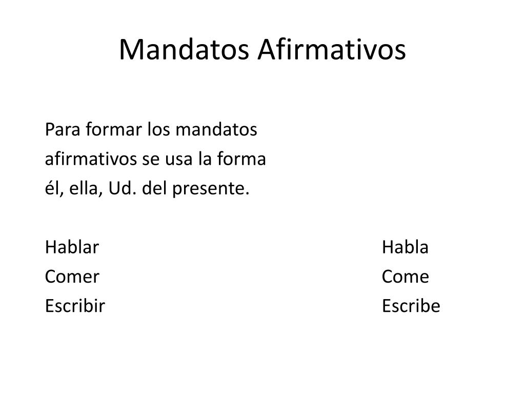PPT - Los Mandatos Familiares PowerPoint Presentation, free download ...