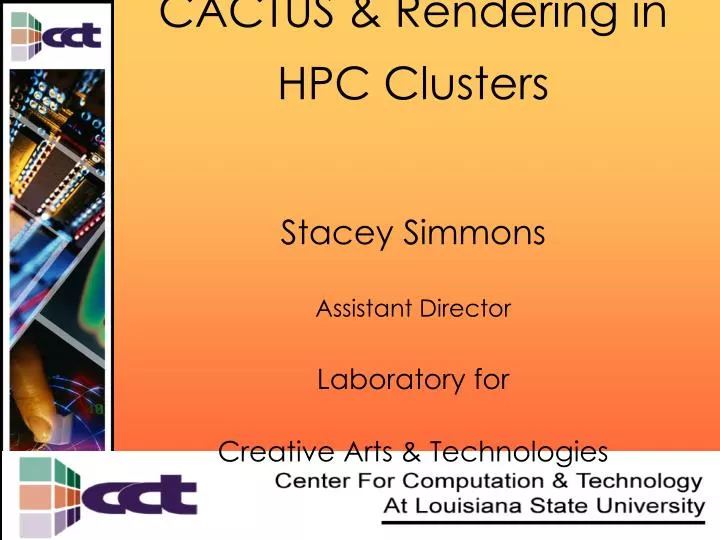 PPT - Laboratory for Creative Arts & Technologies PowerPoint ...