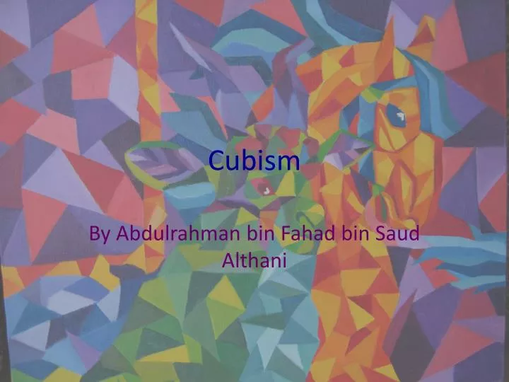 PPT - Cubism PowerPoint Presentation, free download - ID:5511317