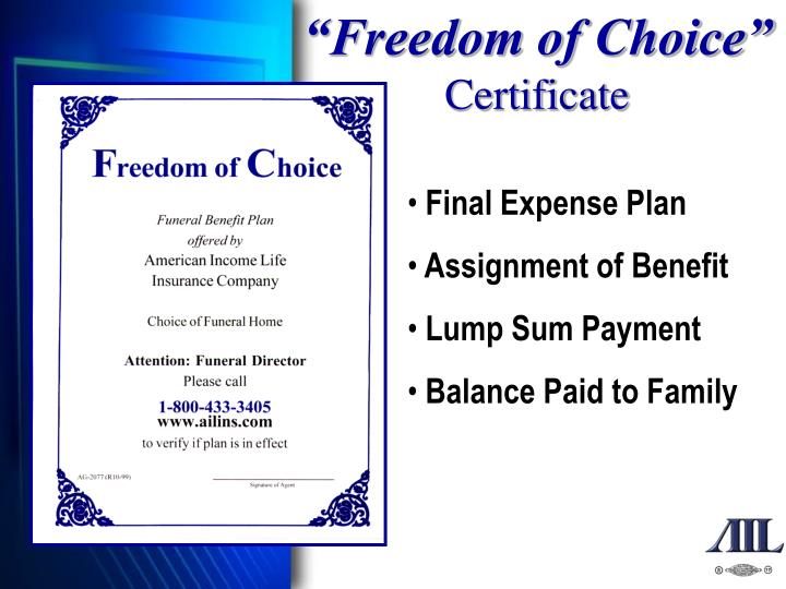 PPT - American Income Life and PowerPoint Presentation - ID:5512566