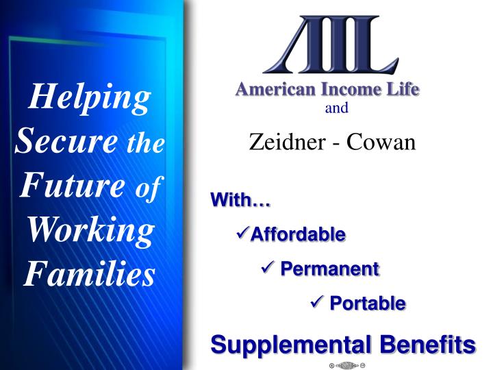 PPT - American Income Life and PowerPoint Presentation - ID:5512566