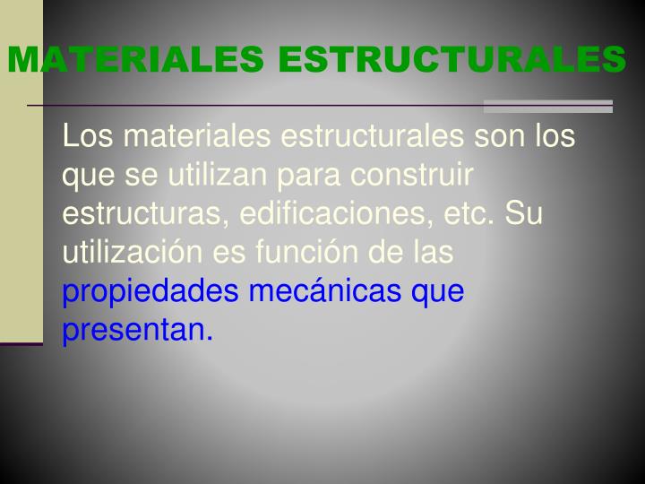 PPT - CIENCIA DE LOS MATERIALES PowerPoint Presentation - ID:5513199