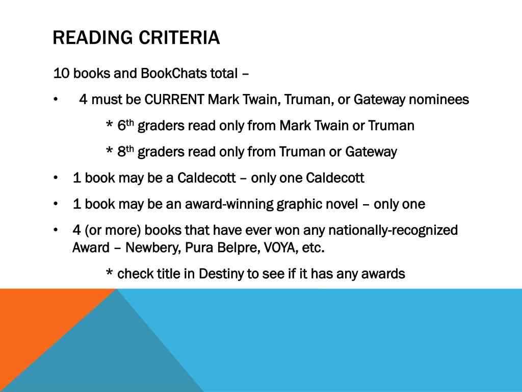 PPT - Leopard Lit Club Read 10 award-winning books BookChat about each ...
