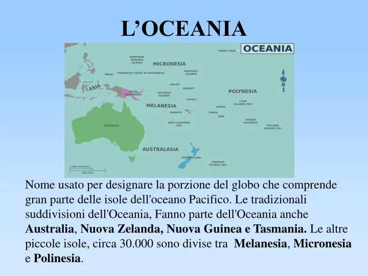 PPT - L’OCEANIA PowerPoint Presentation, free download - ID:5514242