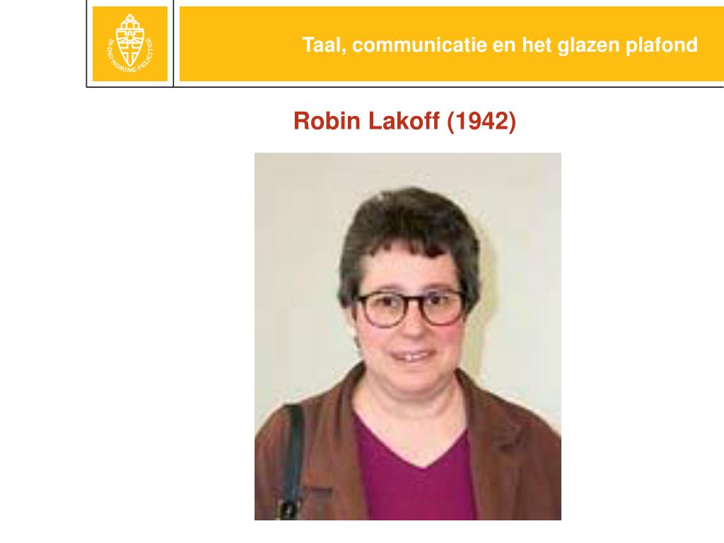 PPT - Taal, communicatie en het glazen plafond 8 Maart 2011 PowerPoint ...