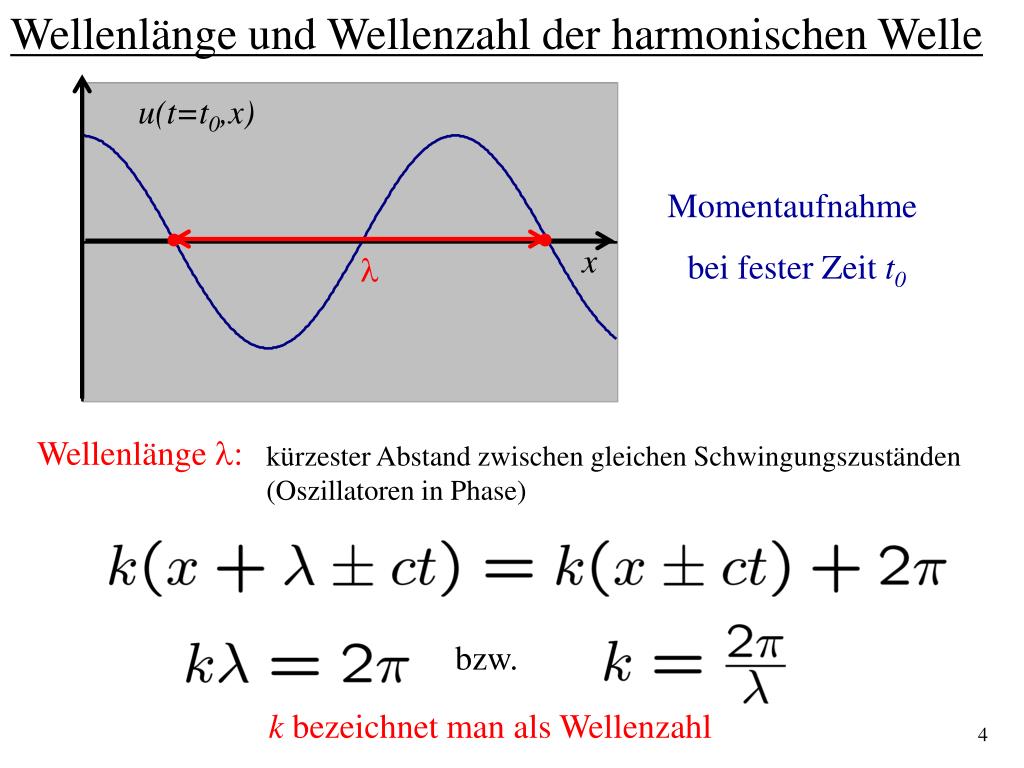 PPT - V.4 Wellen in kontinuierlichen Medien PowerPoint Presentation ...