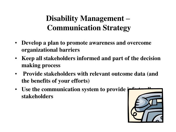 PPT - Disability Management PowerPoint Presentation - ID:5515305
