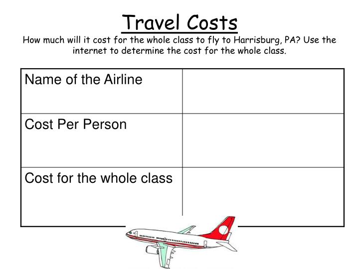 PPT - Airline Comparison Data Table Use the data table to compare the ...