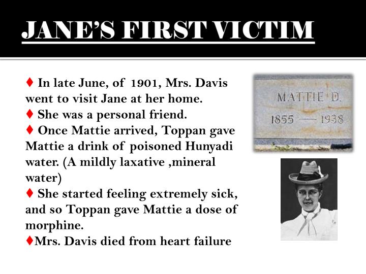 PPT - Jane Toppan “The Nightmare Nurse” PowerPoint Presentation - ID ...