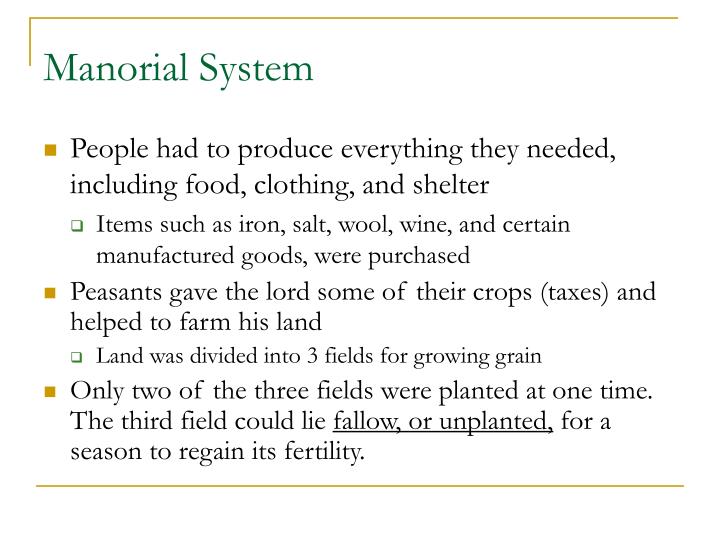 PPT - Feudalism and Manorialism PowerPoint Presentation - ID:5517417