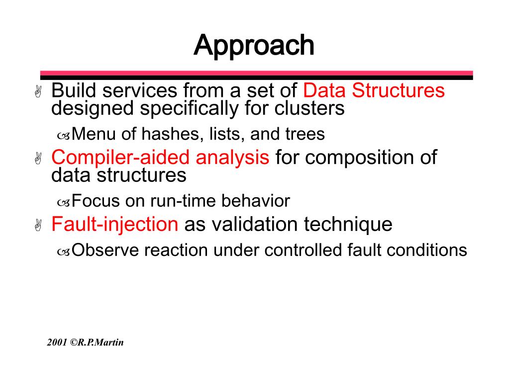 Ppt Using Distributed Data Structures For Constructing Cluster Based Servers Powerpoint