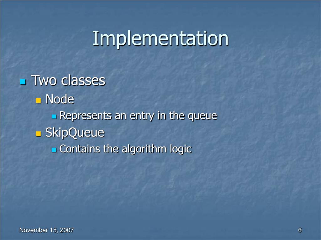 Ppt A Java Implementation Of A Lock Free Concurrent Priority Queue Powerpoint Presentation