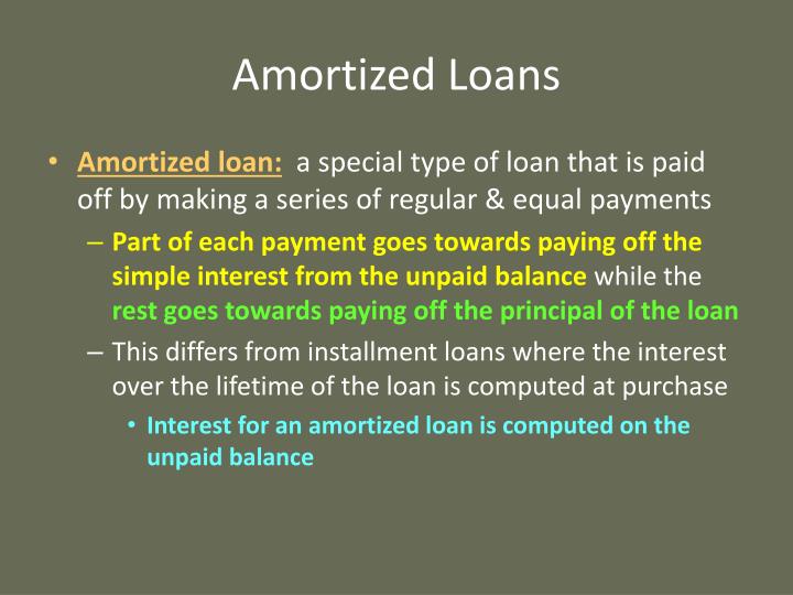 PPT - Amortization PowerPoint Presentation - ID:5519085
