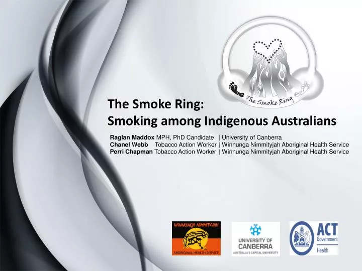 PPT - The Smoke Ring: Smoking among Indigenous Australians PowerPoint ...