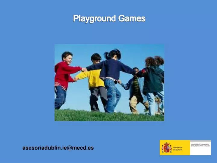 PPT - Playground Games PowerPoint Presentation, free download - ID:5519405