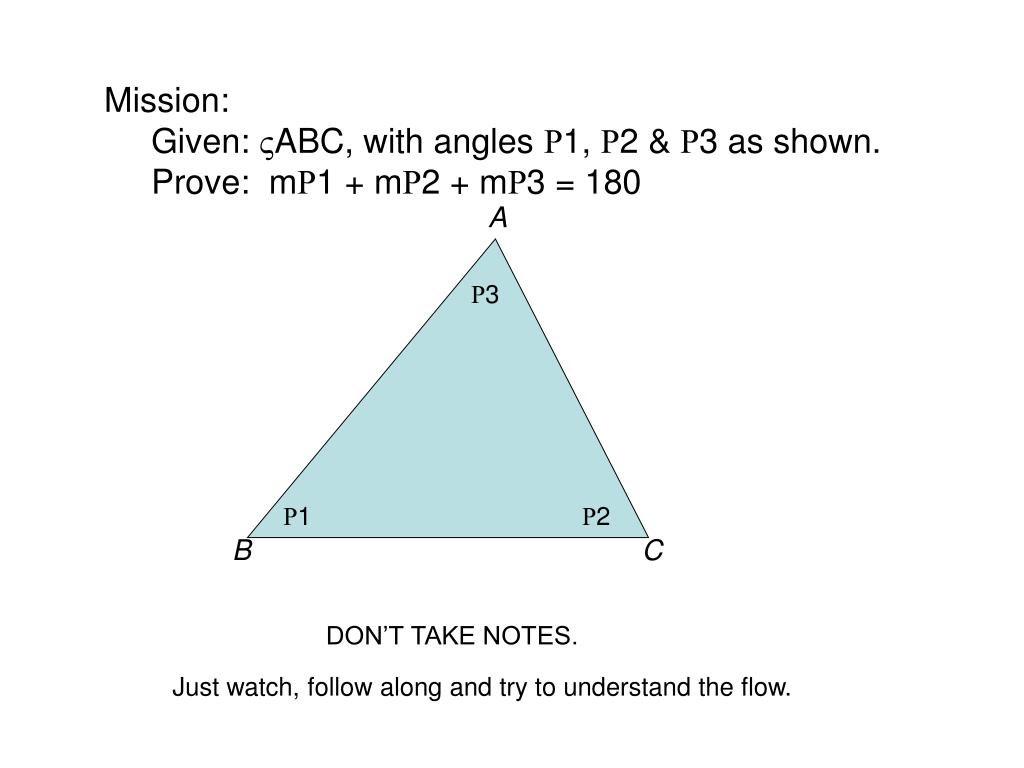 PPT Triangle Angle Sum Theorem Proof PowerPoint Presentation Free PPT Triangle Angle Sum Theorem Proof PowerPoint Presentation Free
