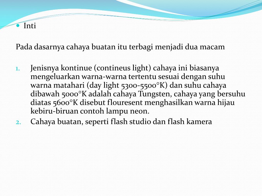 PPT - Teknik Pencahayaan pada fotografi PowerPoint Presentation, free ...
