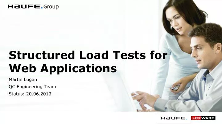 PPT - Structured Load Tests for Web Applications PowerPoint ...