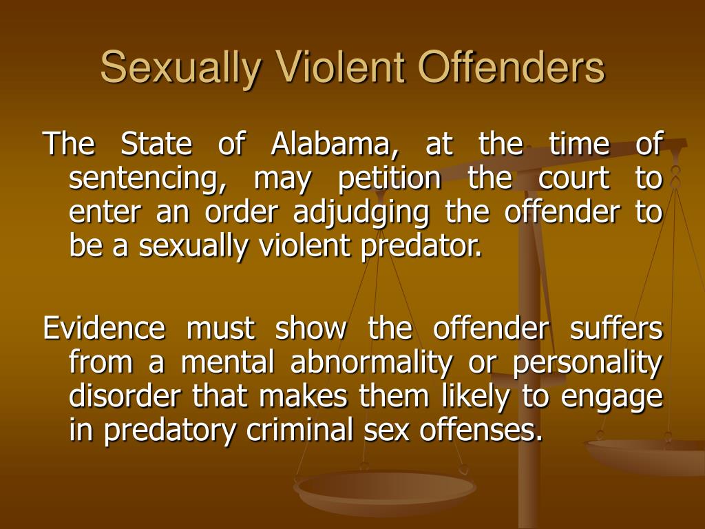 Ppt Alabama Sex Offender Community Notification Act Powerpoint