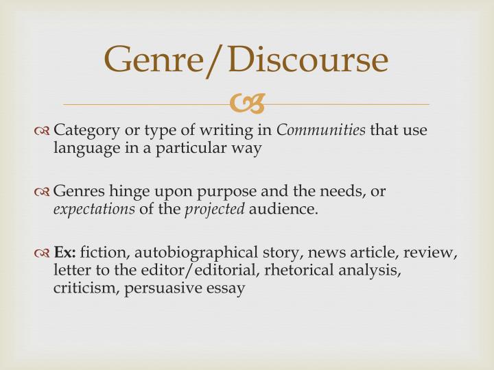 PPT - The Rhetorical Situation PowerPoint Presentation - ID:5522435
