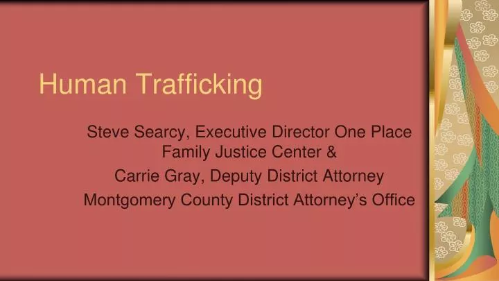 PPT - Human Trafficking PowerPoint Presentation, free download - ID:5522449
