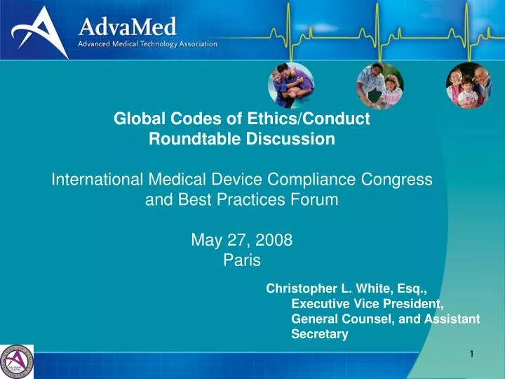 PPT - Global Codes of Ethics/Conduct Roundtable Discussion PowerPoint ...