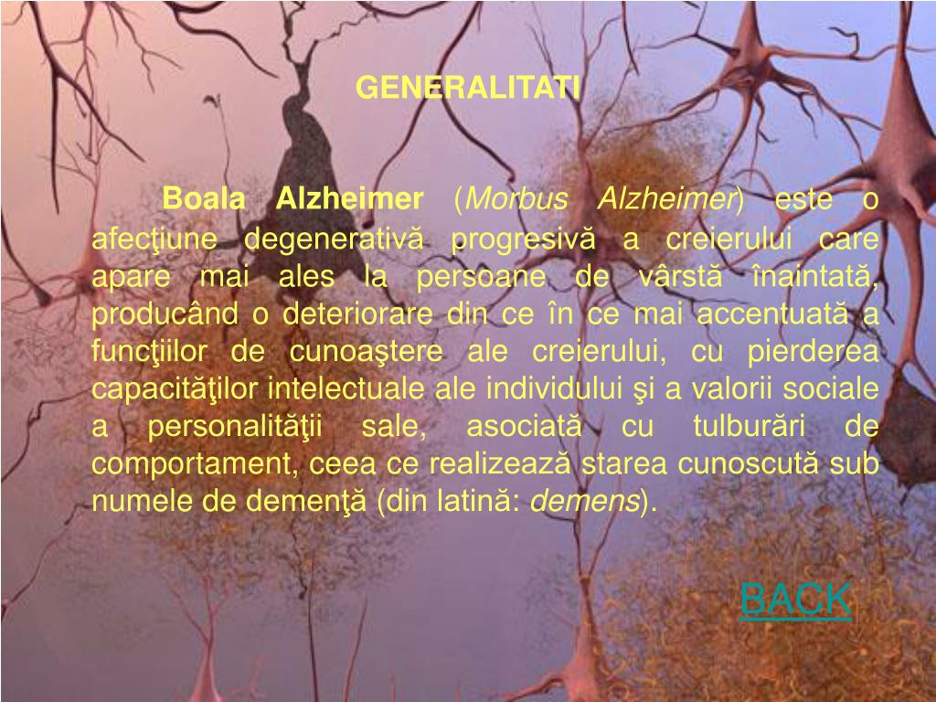 PPT - Boala Alzheimer PowerPoint Presentation, free download - ID:5523577 PPT - Boala Alzheimer PowerPoint Presentation, free download - ID:5523577