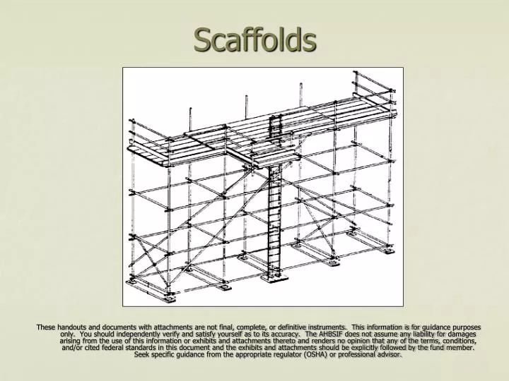 PPT - Scaffolds PowerPoint Presentation, free download - ID:5523664