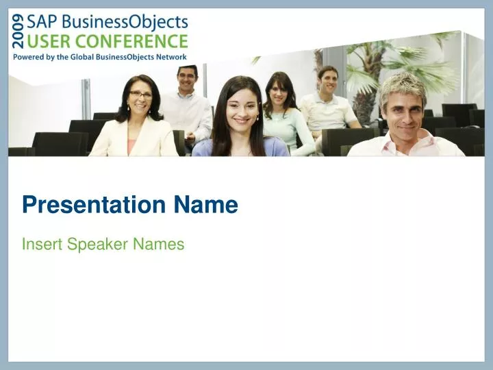 PPT - Presentation Name PowerPoint Presentation, free download - ID:5523903