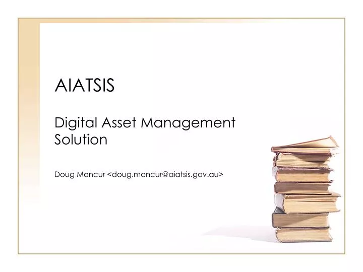 PPT - AIATSIS PowerPoint Presentation, free download - ID:5523915