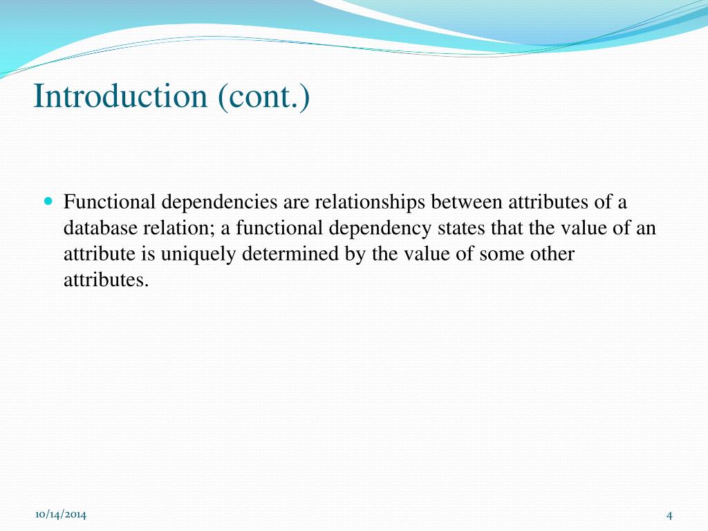 Ppt Discovering Functional Dependencies In Relational Databases Using Data Mining Techniques
